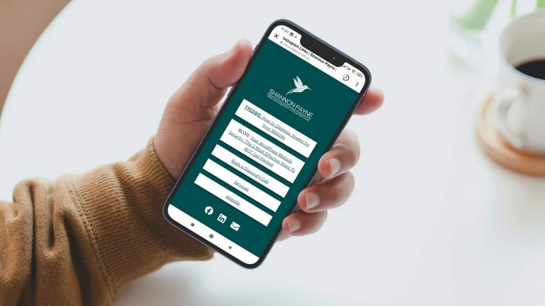3 Reasons Why You Need to STOP Using Linktree In Your Instagram Bio | Shannon Payne | WordPress ...
